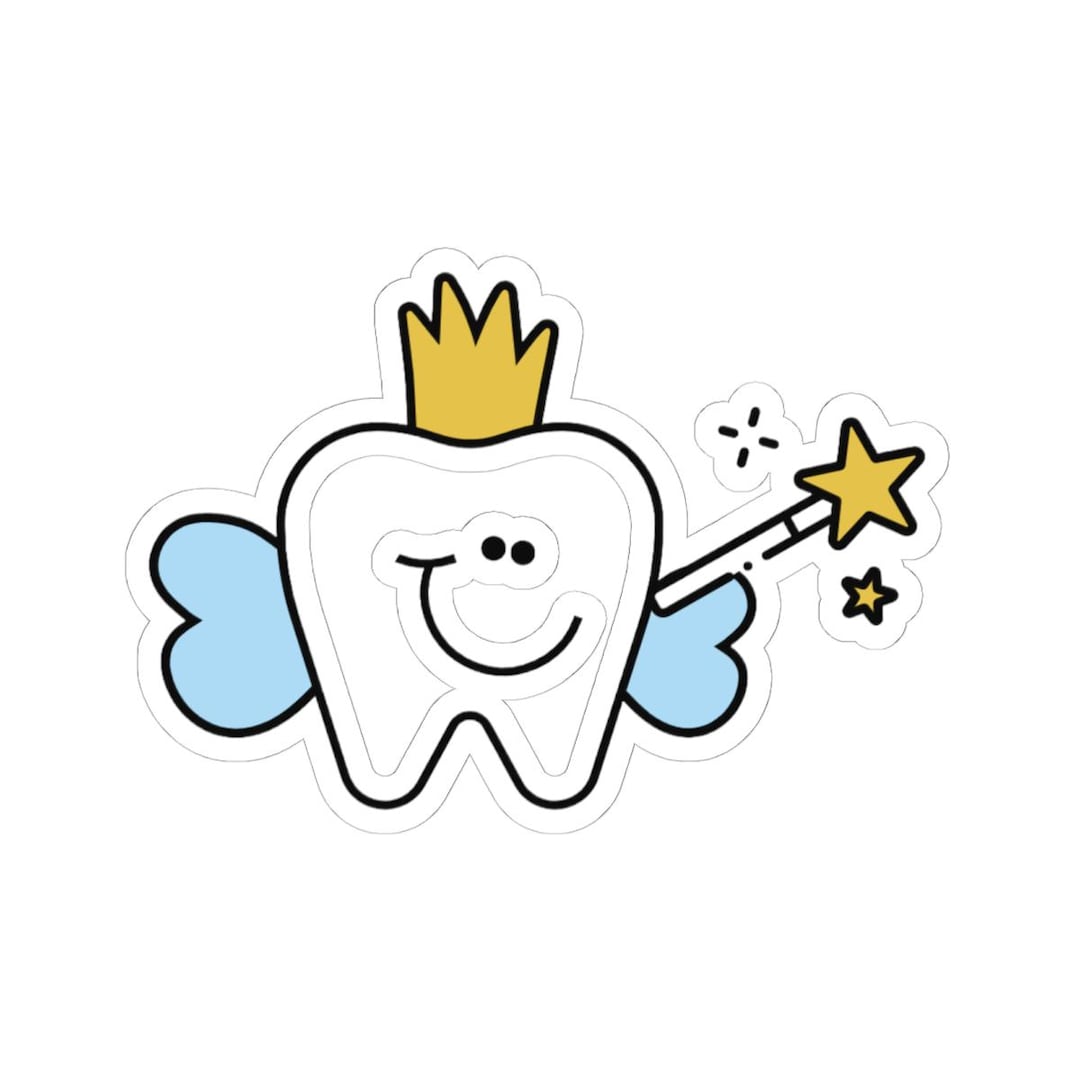 Cute Tooth Fairy Stickers Magical Tooth Sticker for Kids, Laptop Decor ...