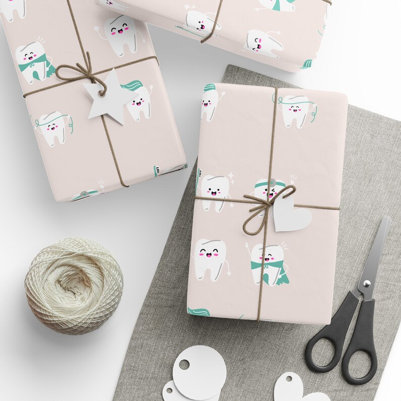 Dental Wrapping Paper - Etsy