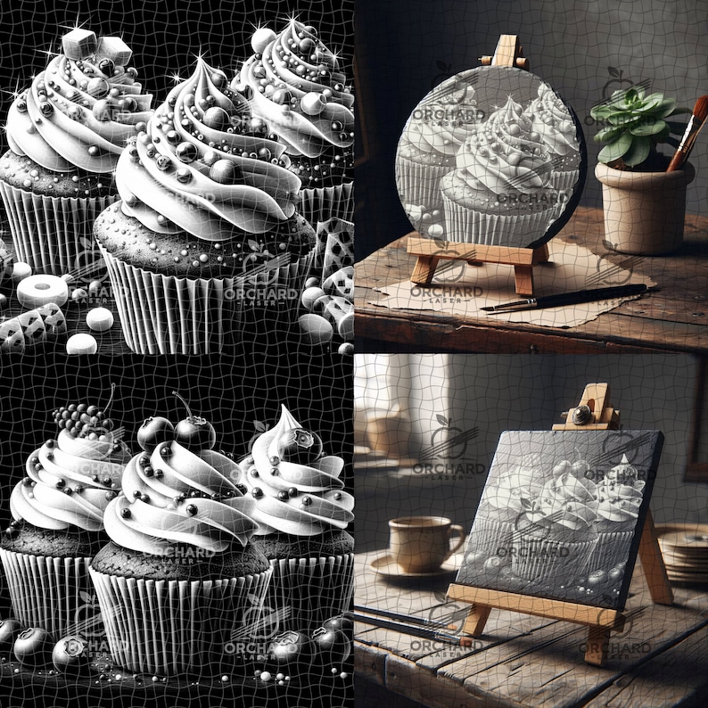 8x High Quality PNG Image File | Drawing | Engrave | Laser Ready ...