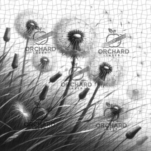 8x High Quality PNG Image File | Drawing | Engrave | Laser Ready | Digital Design File | Flowers ...