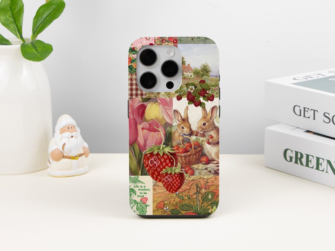 Vintage Collages Art Phone Case,custom Phone Case for iPhone 16 15 14 ...