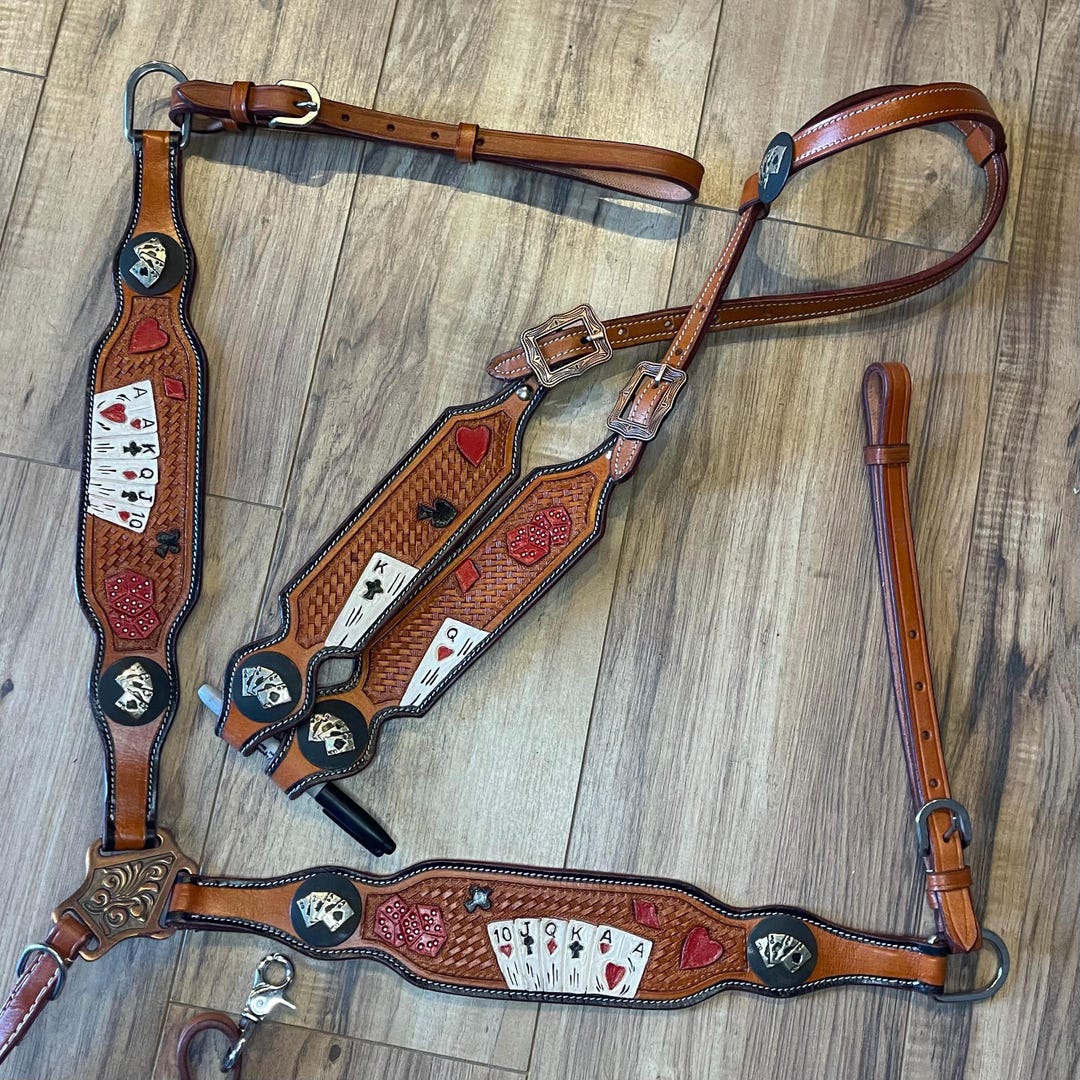 Playing Card Tack Set- Barrel Racing Tack Sets - Etsy