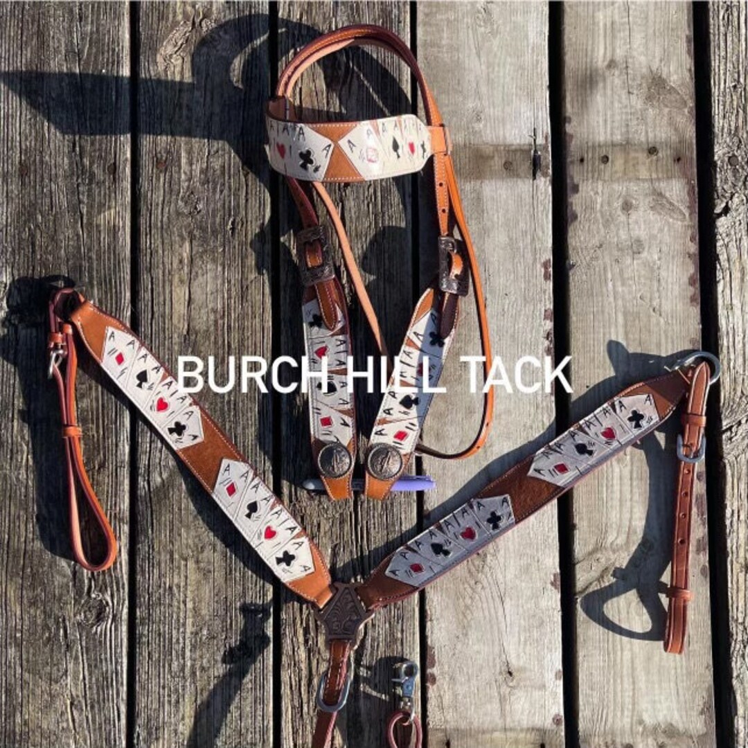 Playing Card Western Tack Set - Etsy