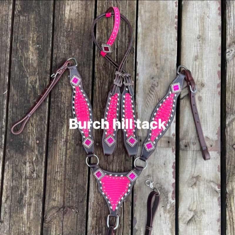 Horse Tack Sets Hot Pink - Etsy