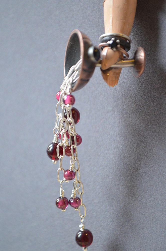 Spilt Merlot Necklace Made With Vintage Doll Arm and Handmade - Etsy