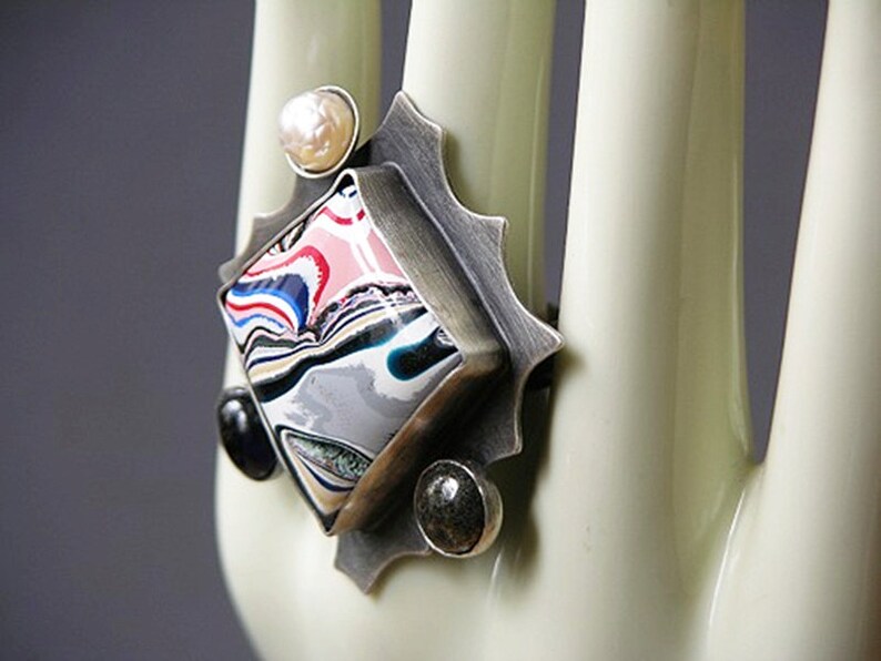 My Dream Car Ring Made With Layered Detroit Automotive Paint - Etsy