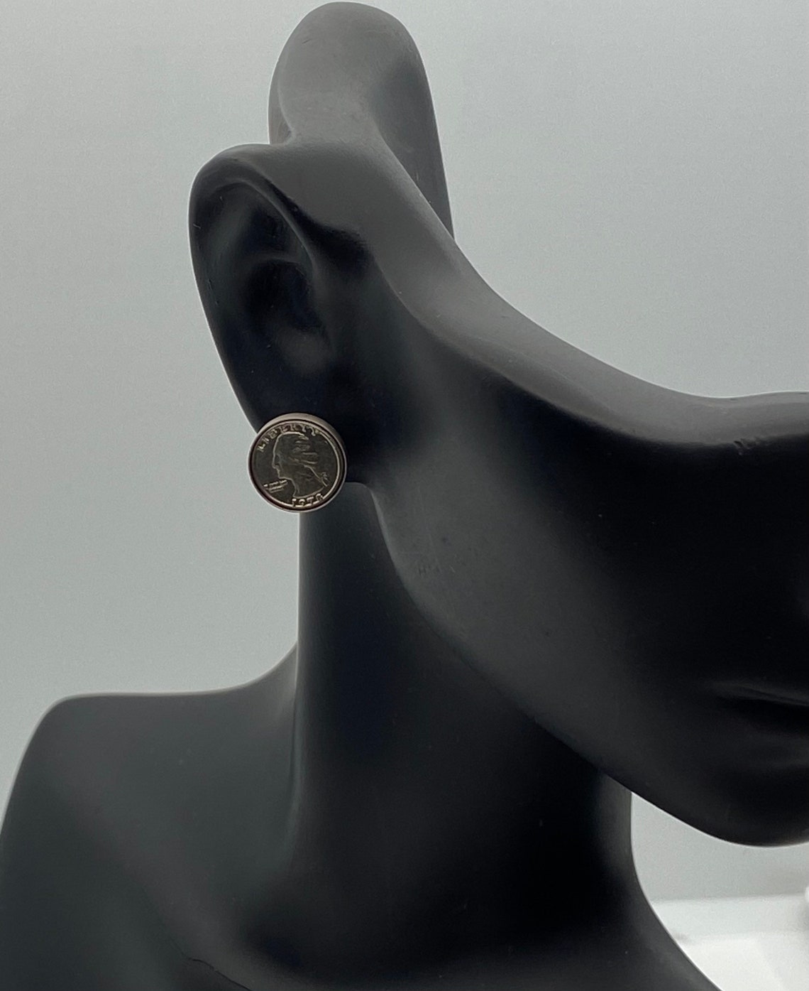 Fifty Cent Earrings Made With Miniature Quarter Coins - Etsy