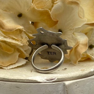 Puddle Ring Made With an Agate Stone - Etsy