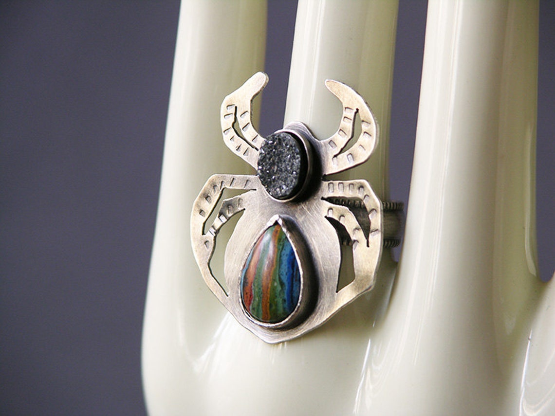 Web Weaver Ring | Etsy