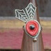 On Sale Red Eye Bird Eye Ring Marked Down - Etsy