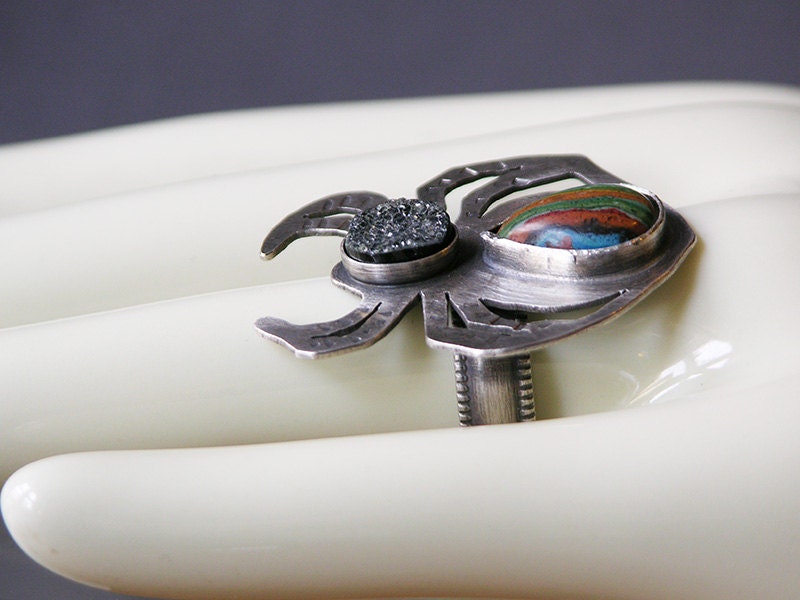 Web Weaver Ring - Etsy