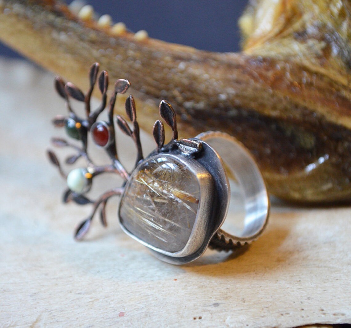 Family Tree Roots Ring | Etsy