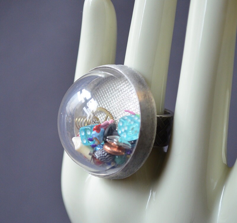 Junk Drawer Dreams Ring - Etsy