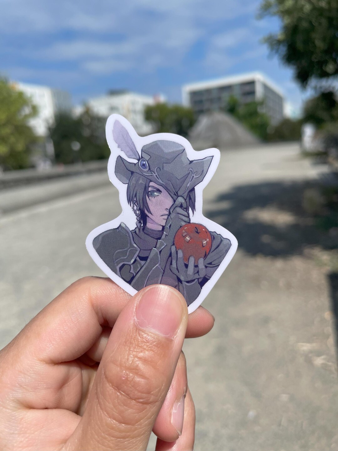 Zero FFXIV Sticker Glossy - Etsy
