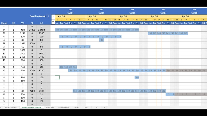 Advanced Excel Gantt Chart Template: Streamline Project Management ...