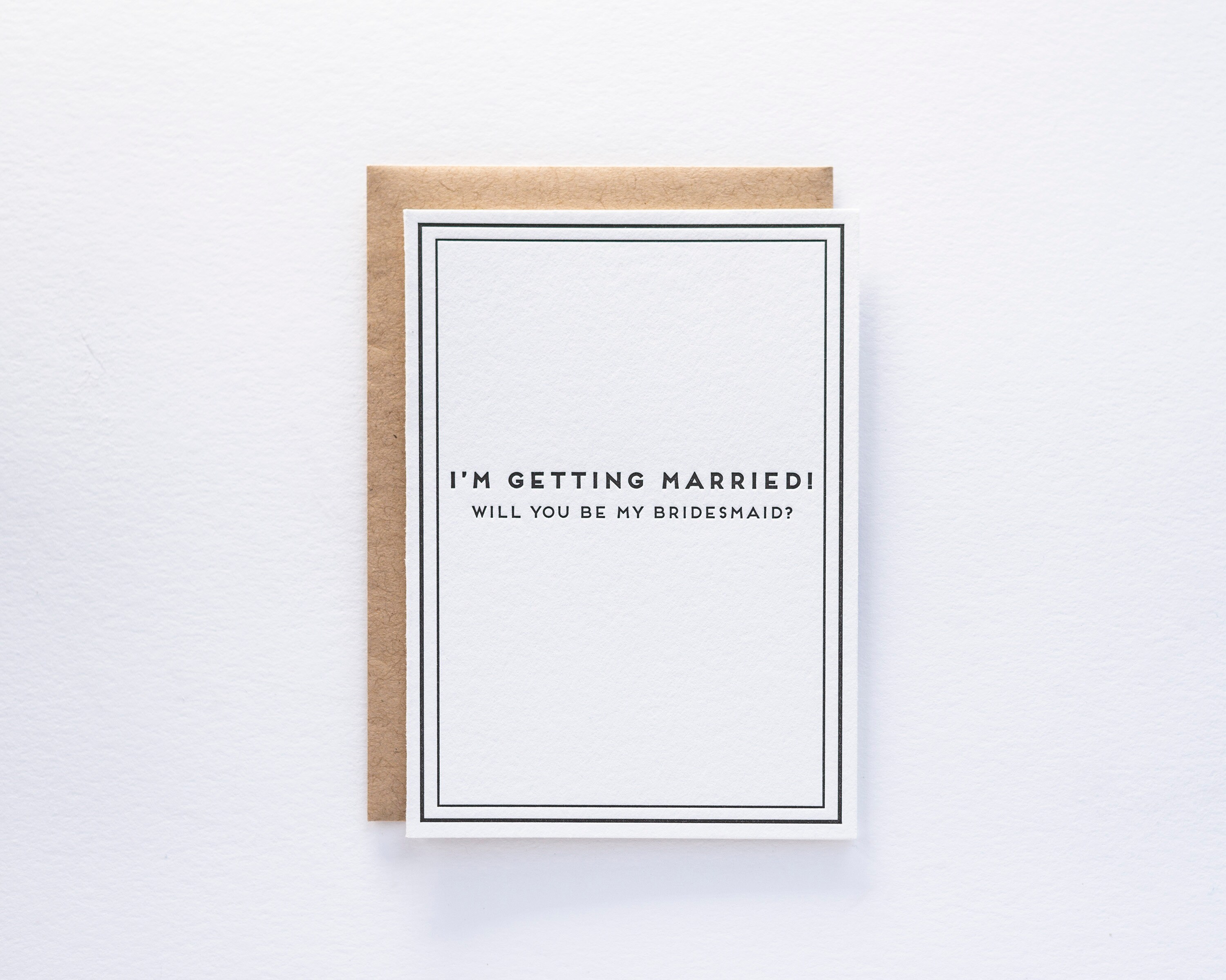 I'm Getting Married Will You Be My Bridesmaid Cards - Etsy