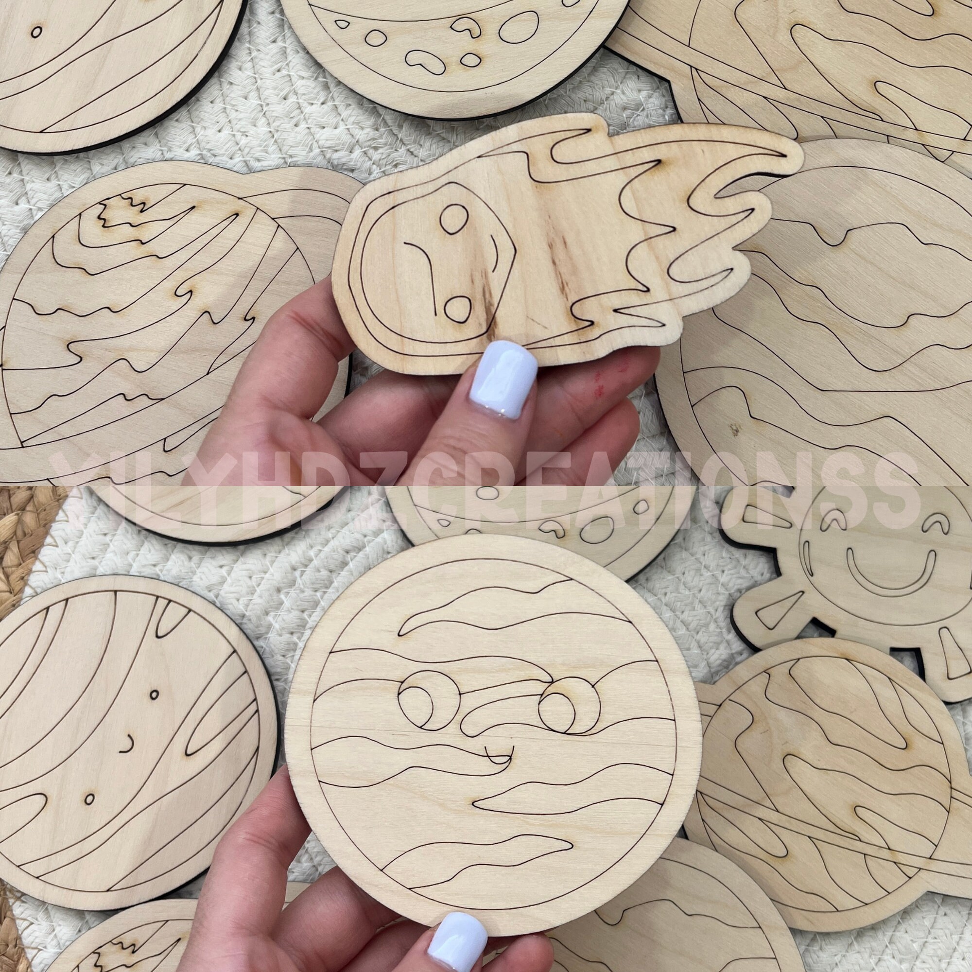 Planets DIY Kit Svg for Kids Summer Diy Svg Planets Party Diy Paint Kit ...