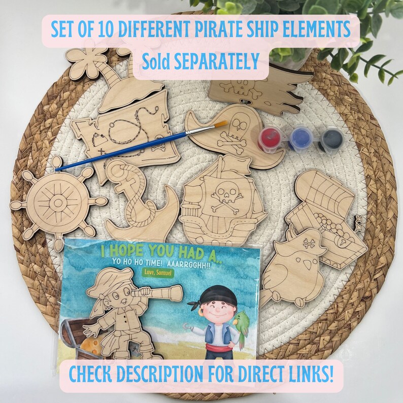 Pirate Single Line Scoring Cut Out Svg Laser File for Summer Pirate Cut ...