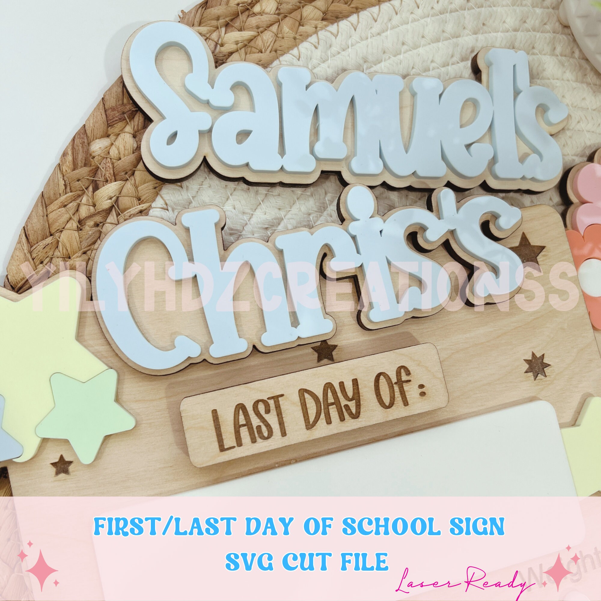 First Day of School Bundle Sign Svg, Back to School Cut File, First Day ...