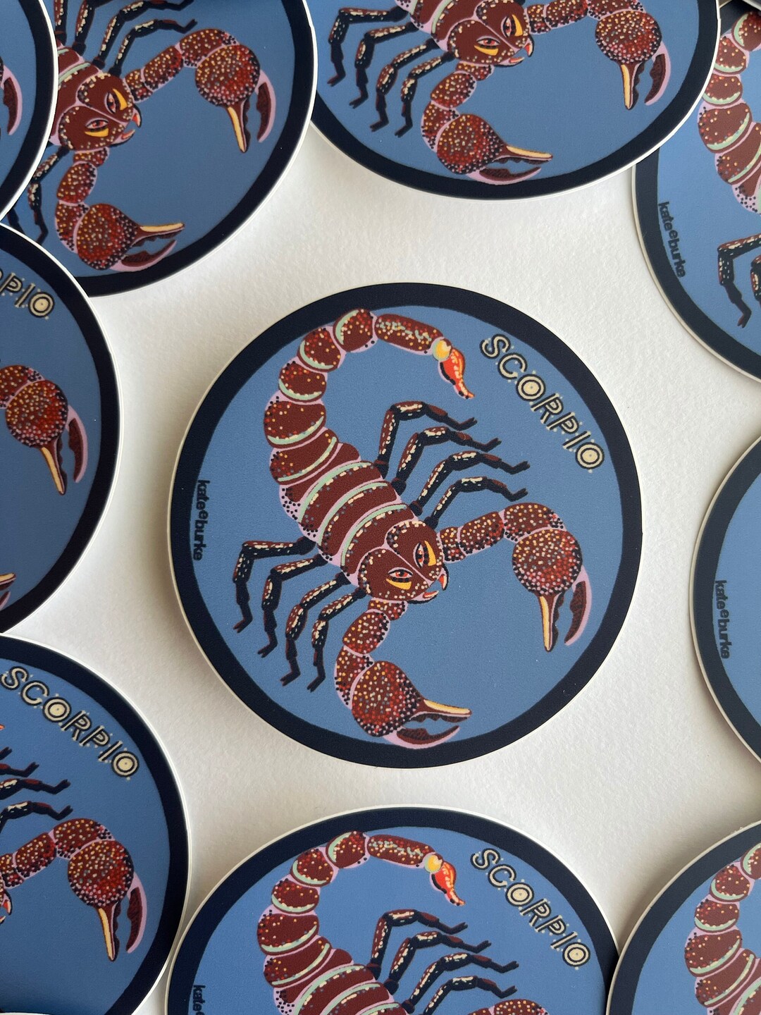 Zodiac Collection: Scorpio Vinyl Sticker - Etsy