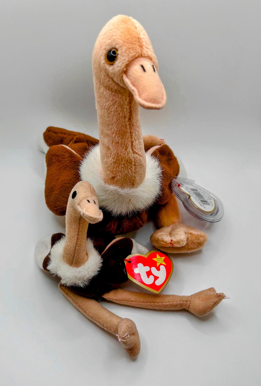 Rare Stretch Beanie Baby Collectible With MINI Beanie Baby Multiple Tag ...