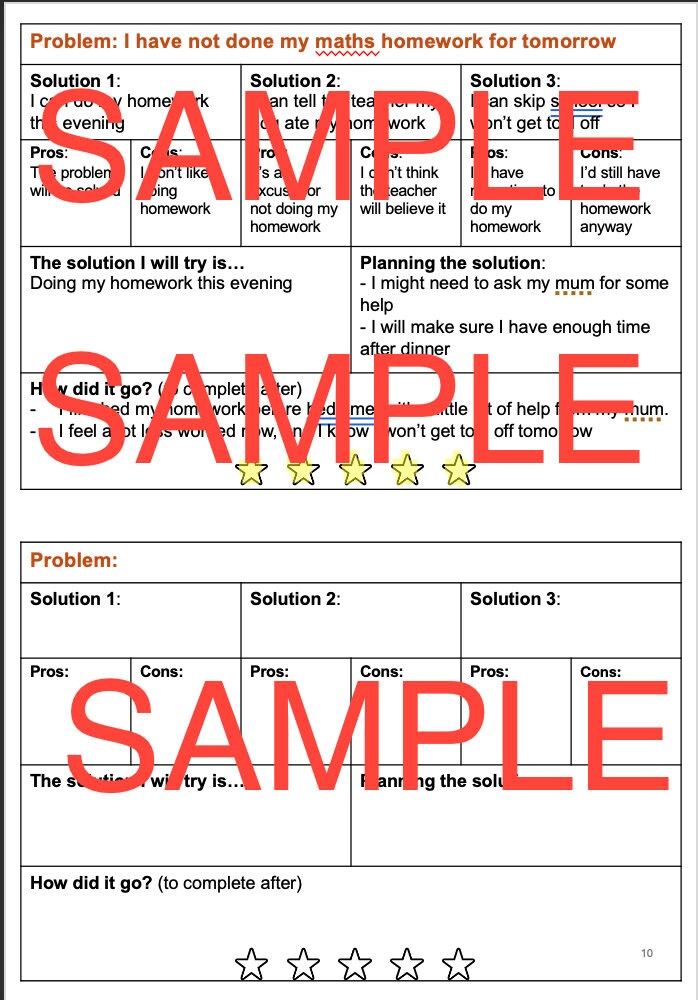 Worry Management Intervention Workbook (24 Page) With FREE Bonus ...