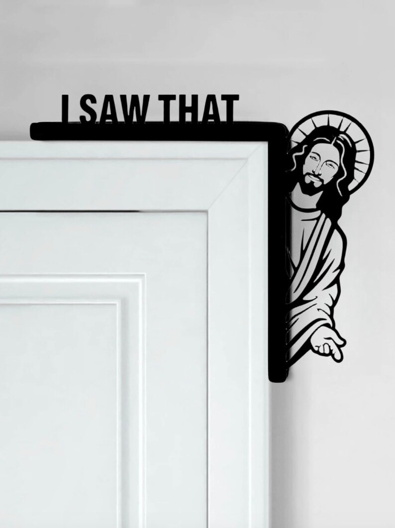 Jesus Door Frame Decoration, Door Frame Ornament, Religious Home Decor ...