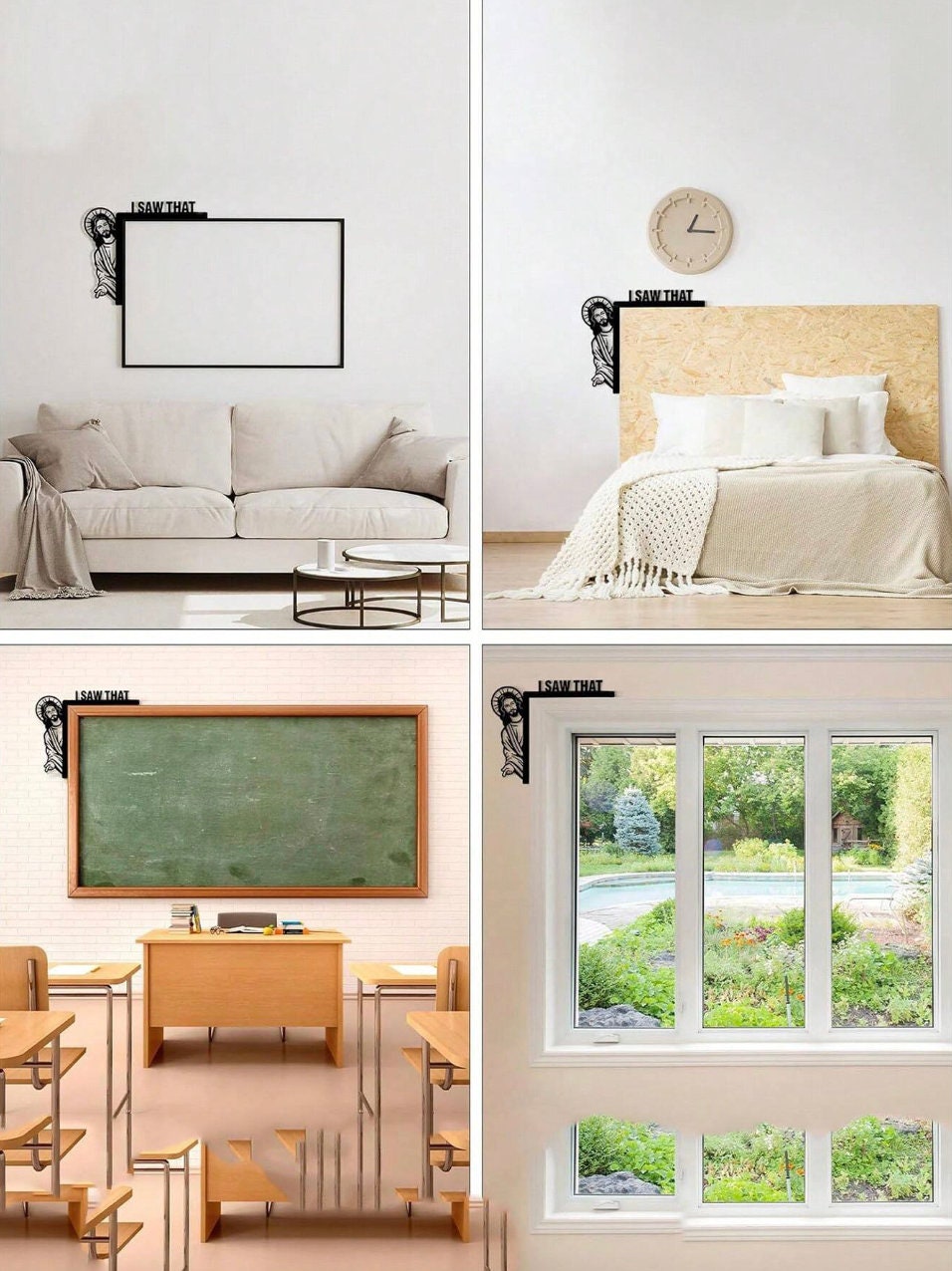 Jesus Door Frame Decoration, Door Frame Ornament, Religious Home Decor ...