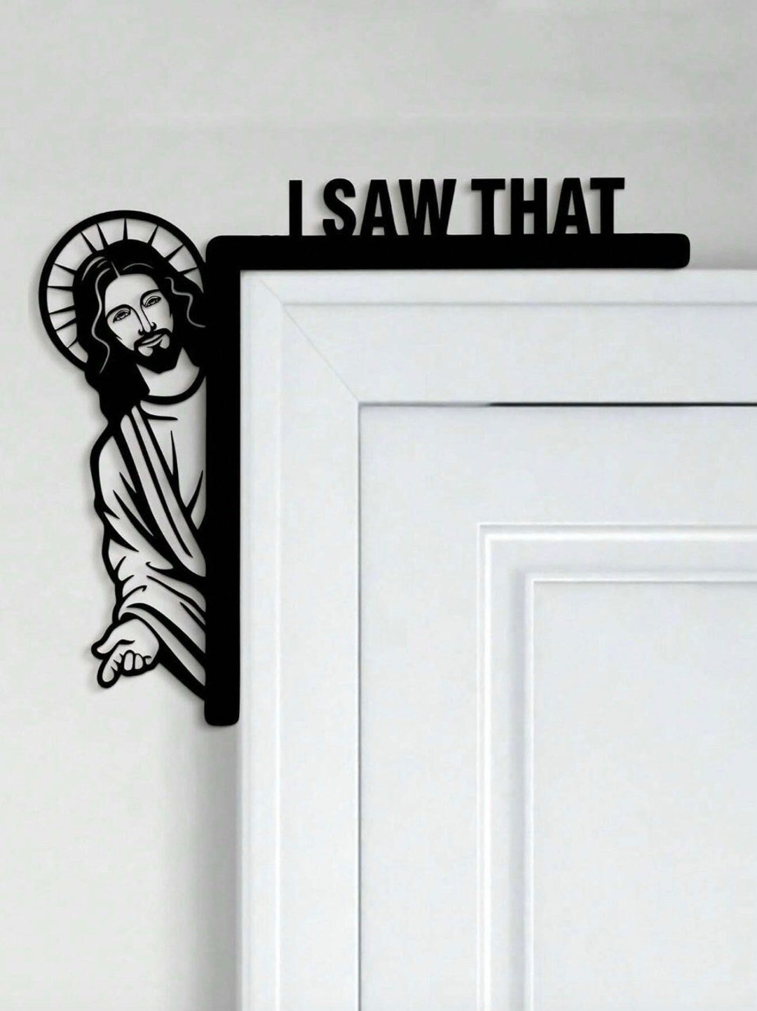 Jesus Door Frame Decoration, Door Frame Ornament, Religious Home Decor ...