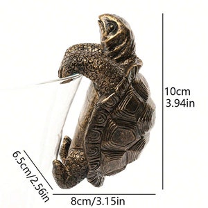 Bronze Turtle Planter Hanging, Pot Buddy, Pot Hanger, Gift Boxed ...