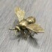 Brass Bee Mini Figurine, Brass Bee Ornament, Home Desktop Craft ...
