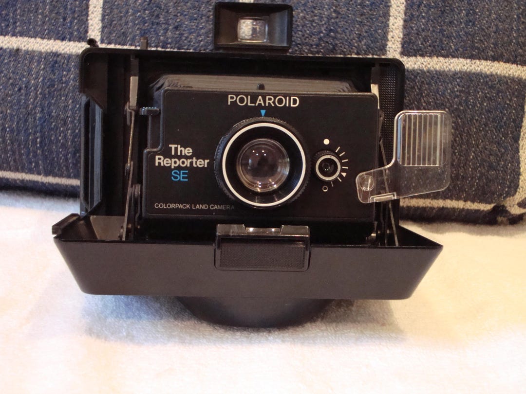 Vintage Polaroid Reporter SE Instant Camera GOOD CONDITION! - Etsy ...