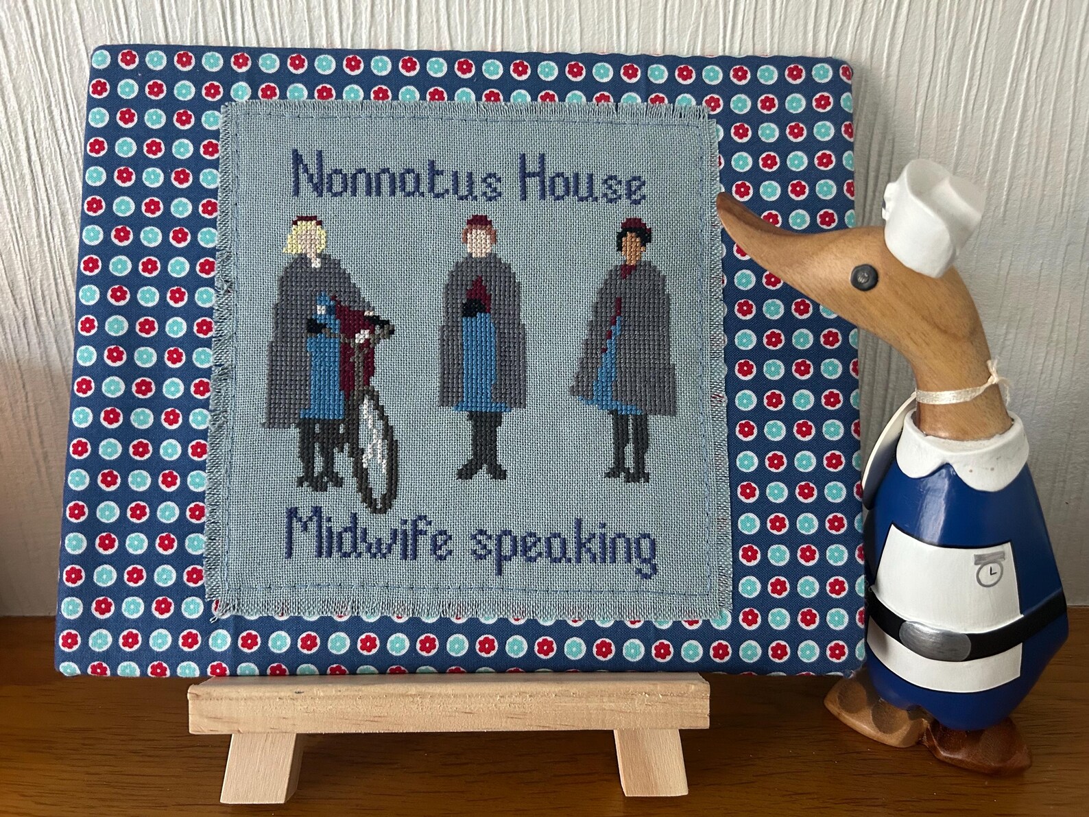 PDF Cross Stitch Pattern: Call the Midwife Nonnatus House, Midwife ...