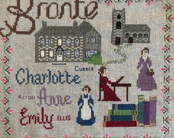 The Bronte Sisters Cross Stitch Pattern - Etsy