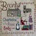 The Bronte Sisters PDF Cross Stitch Pattern - Etsy