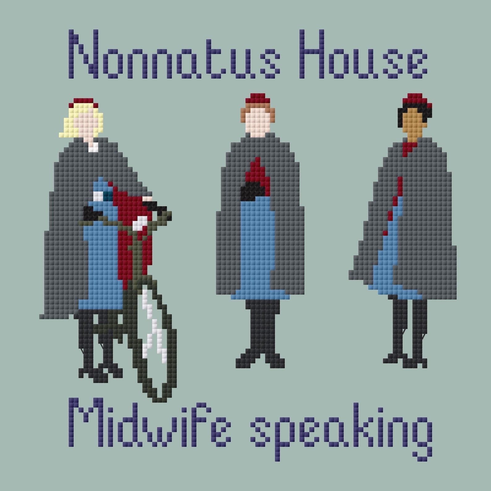 PDF Cross Stitch Pattern: Call the Midwife Nonnatus House, Midwife ...