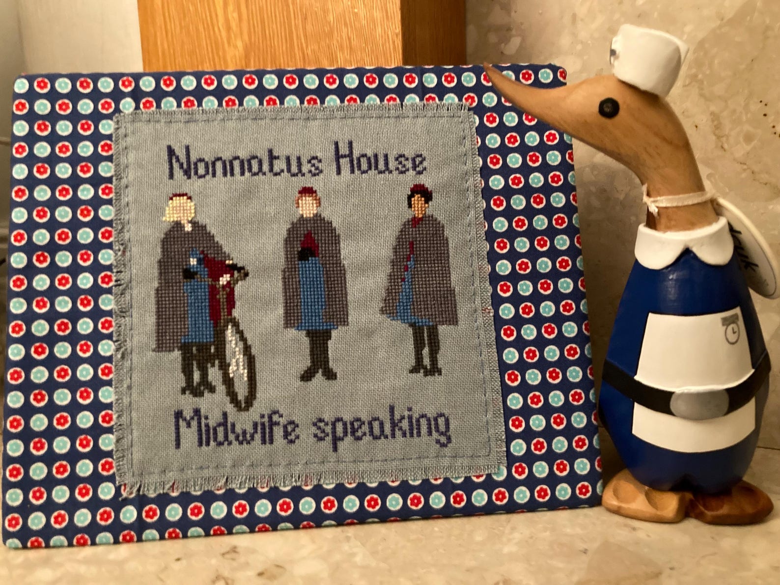 PDF Cross Stitch Pattern: Call the Midwife Nonnatus House, Midwife ...