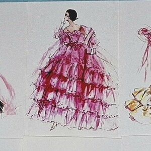Set of 15 Robert Best Barbie Fashion Model Collection Wall Art Prints ...