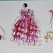 Set of 15 Robert Best Barbie Fashion Model Collection Wall Art Prints ...