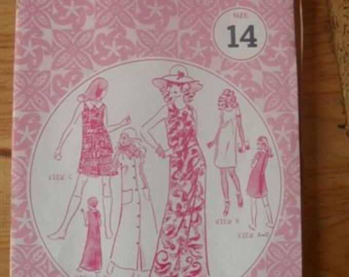 Hawaiian Moo Moo - Muumuu Dress - Vintage Pattern - Patterns Pacifica ...