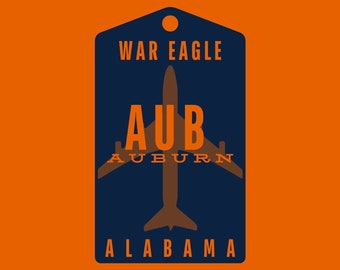 Auburn University Digital Print Wall Decor - Etsy