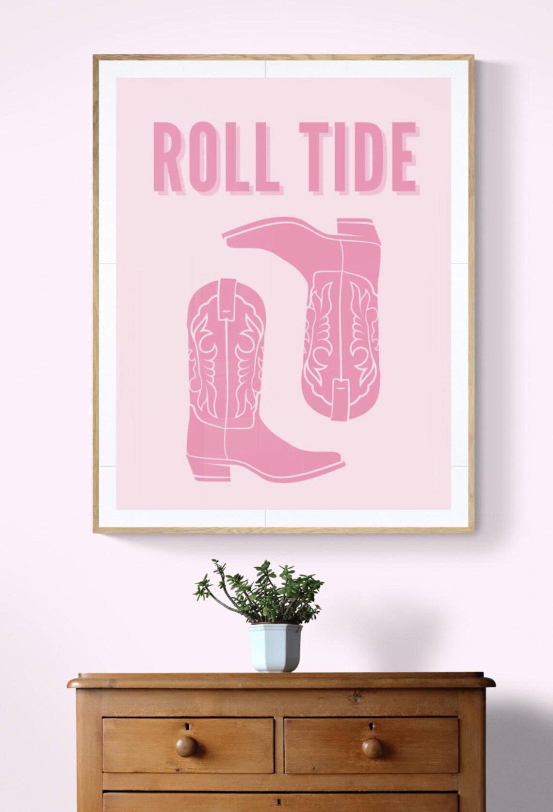 University of Alabama "roll Tide" Print Pack - Set of 4 Prints Wall Art ...