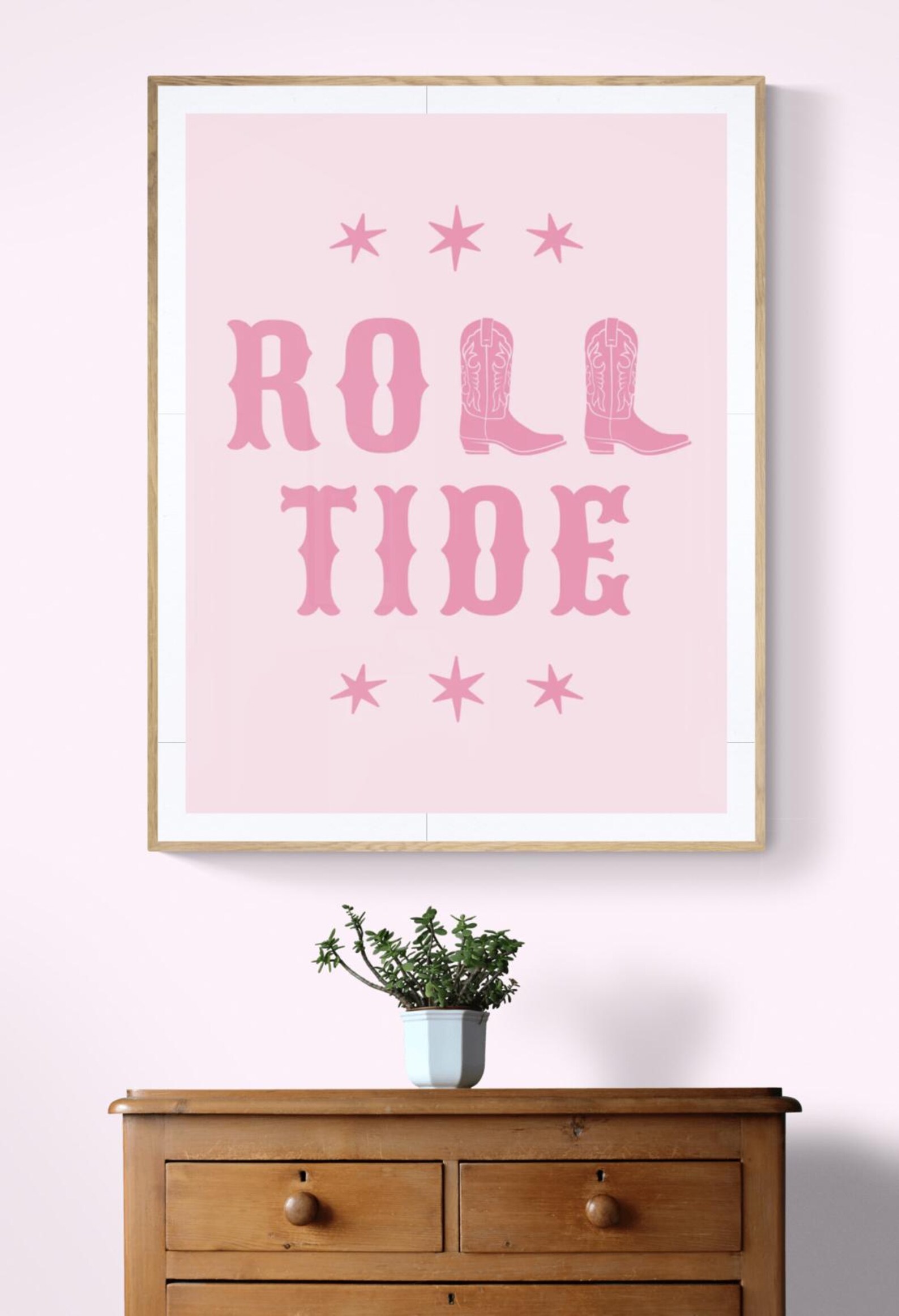 University of Alabama "roll Tide" Print Pack - Set of 4 Prints Wall Art ...