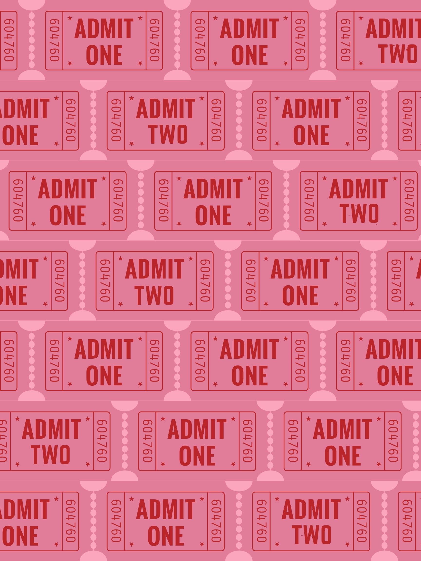 Charming Ticket Collage Poster Print Wall Decor - Etsy