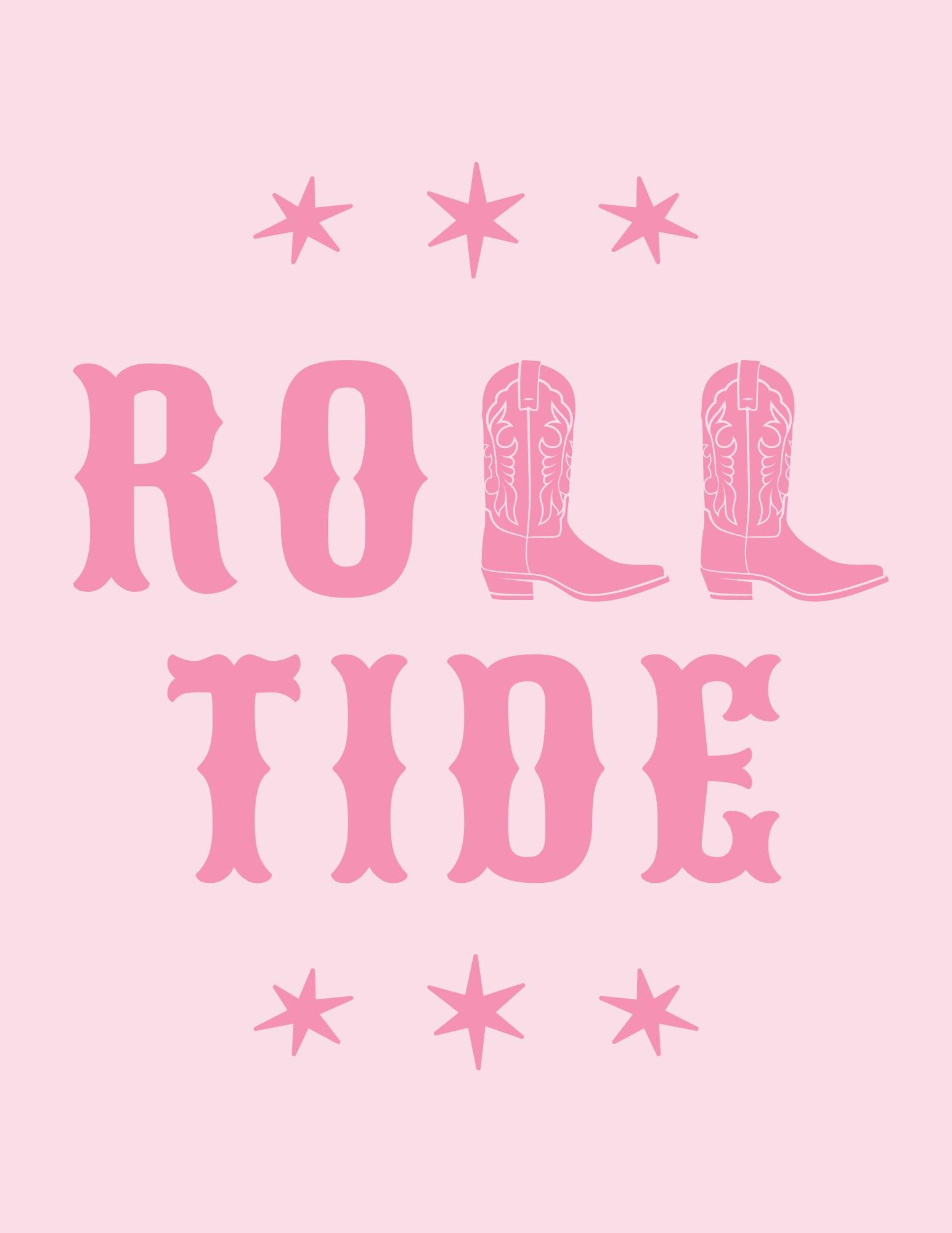 University of Alabama "roll Tide" Print Pack - Set of 4 Prints Wall Art ...