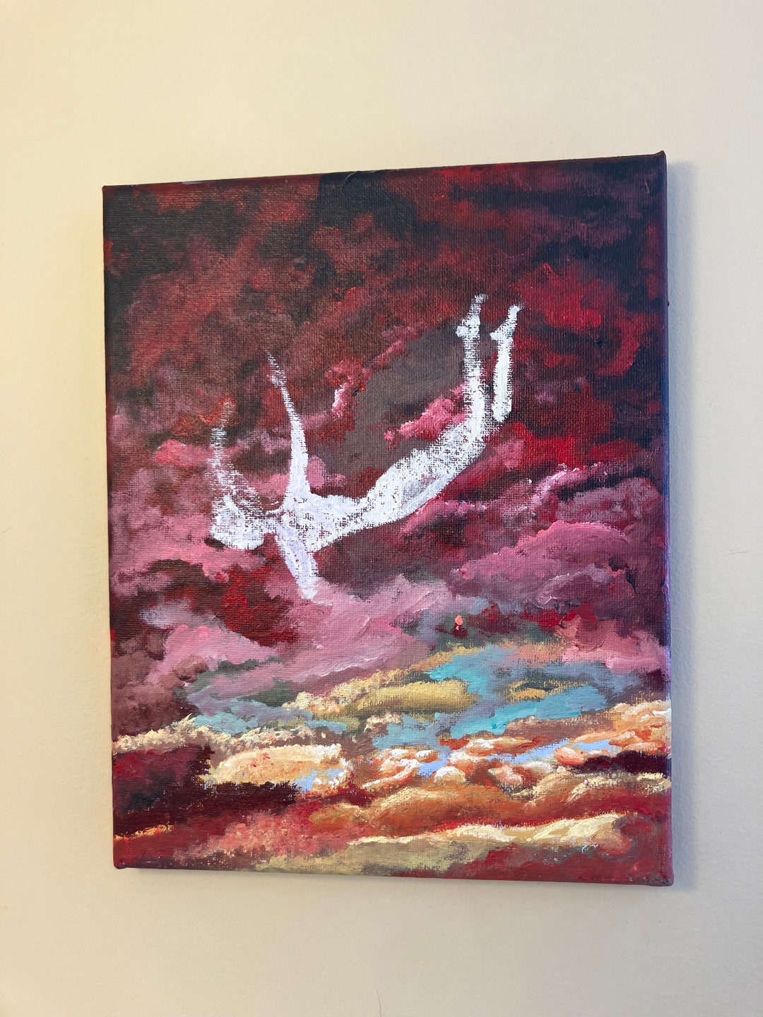 Falling/rising Painting - Etsy
