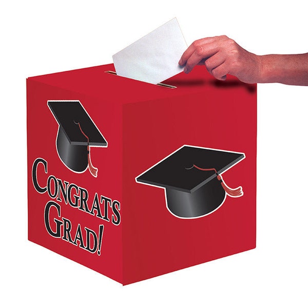 Graduation Card Box - Etsy