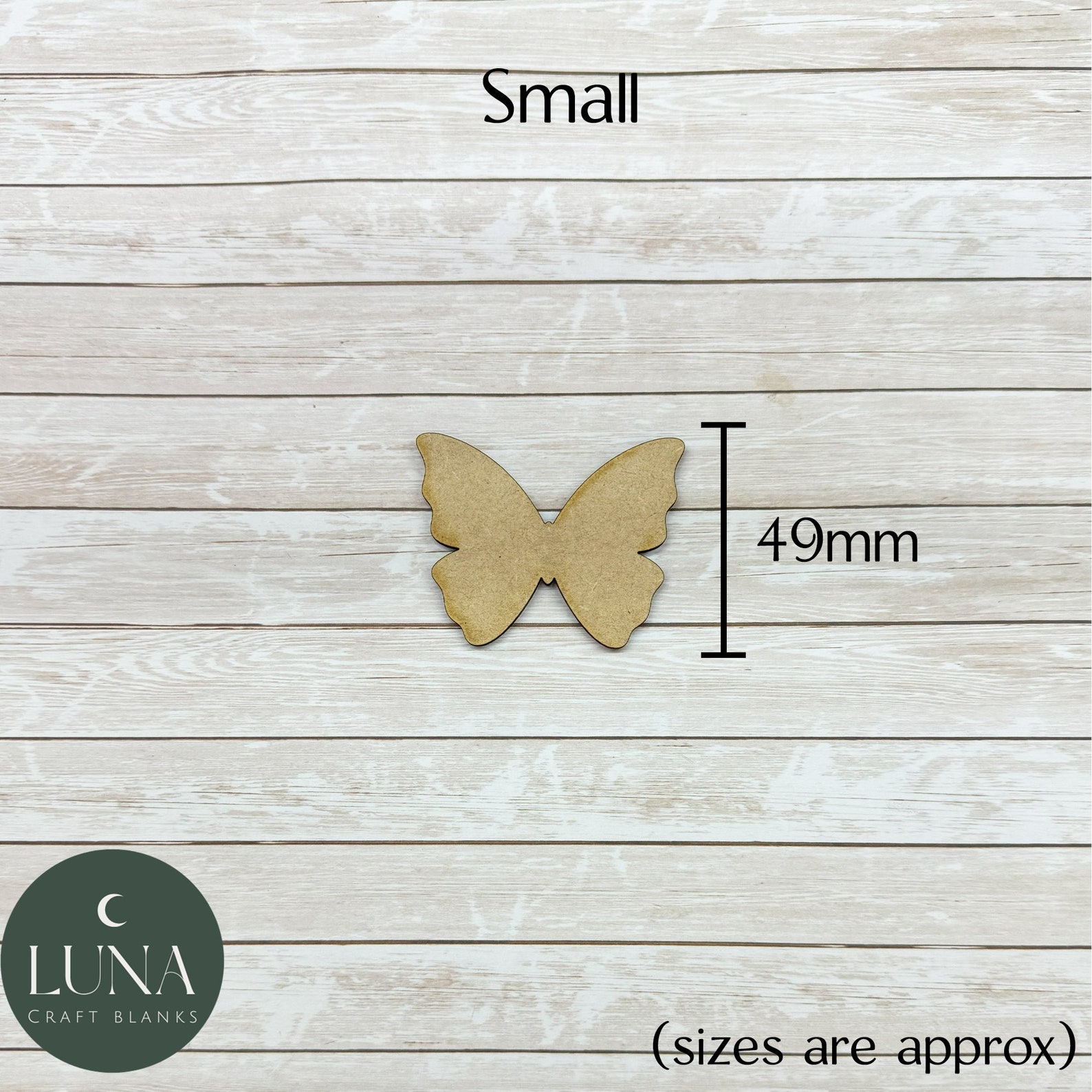 MDF Butterfly Shapes, Craft Blanks to Paint, Mixed Media Wooden Blanks ...