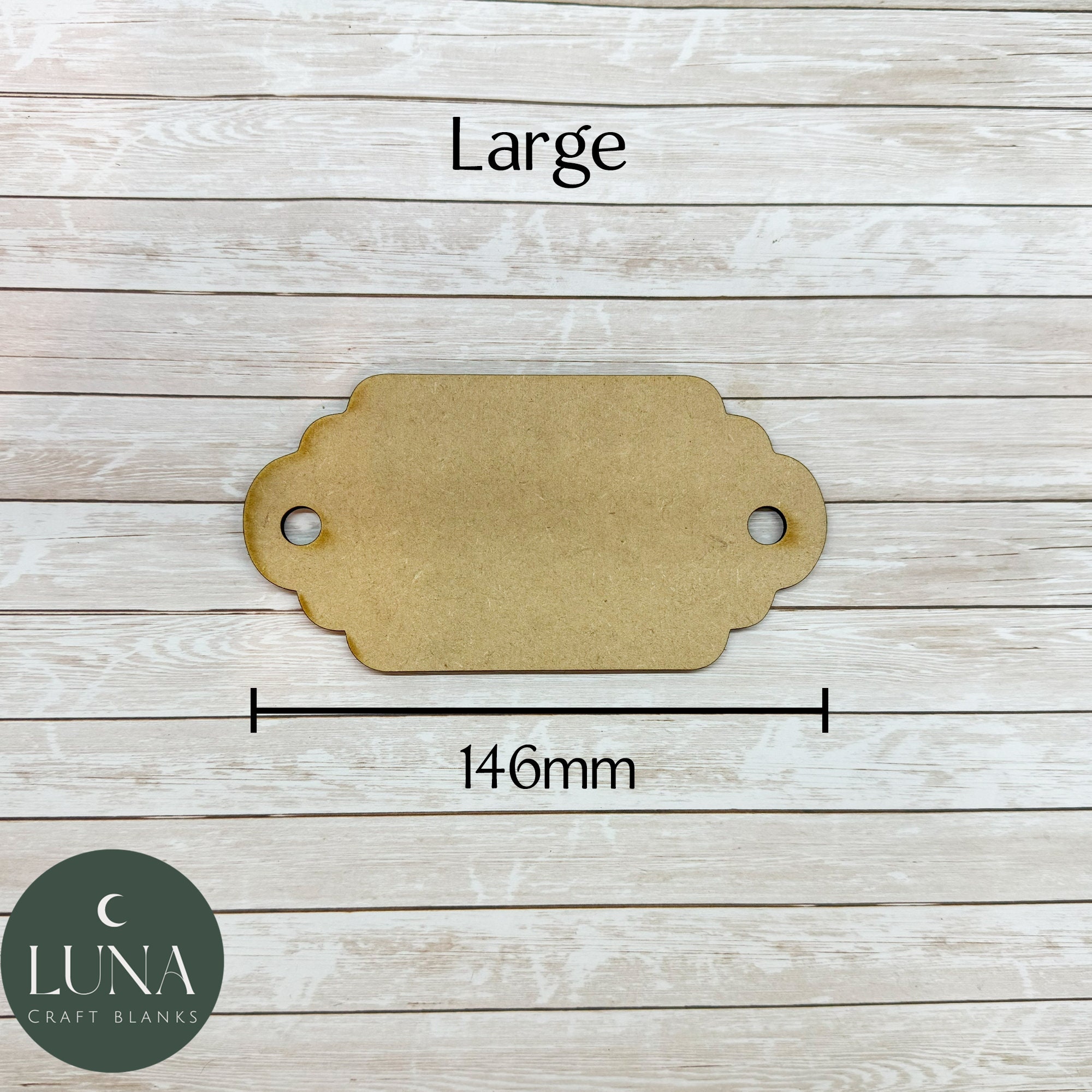 MDF Plaque Shapes, Craft Blanks to Paint, Mixed Media Wooden Blanks 3mm ...