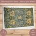 Rice Paper for Decoupage, Vintage Morris Style Flowers A4 Sheet Printed ...